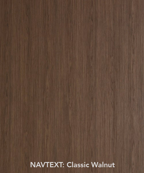 NAVTEXT: Classic Walnut – First Wood & Laminates/ADE